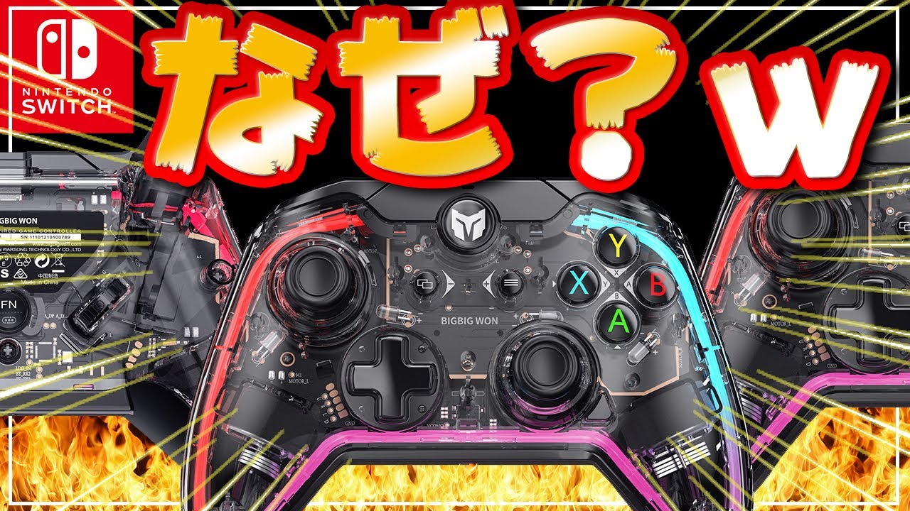 【惜しいw】神機能を搭載したBIGBIGWONのプロコンを使ってみたら？