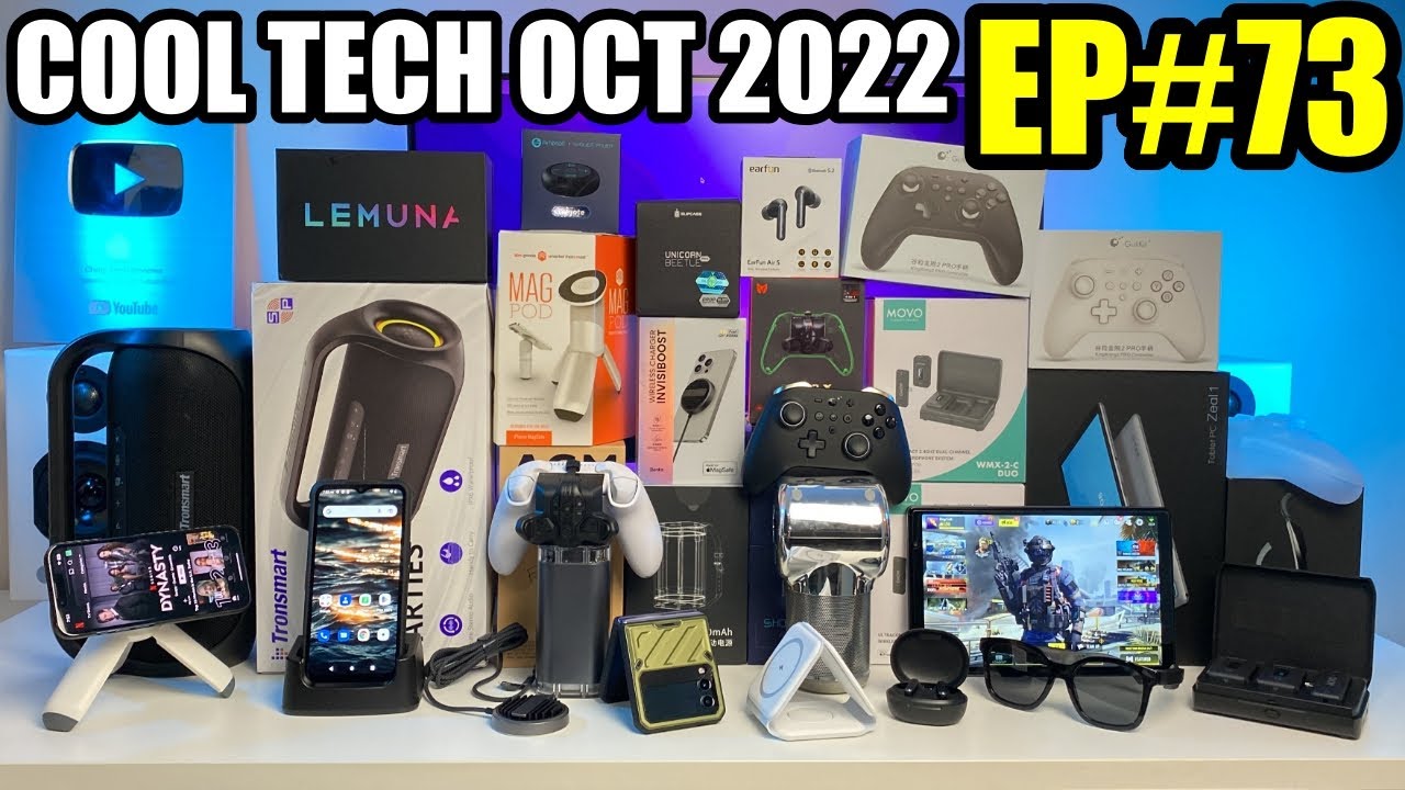 Coolest Tech of the Month October 2022 - EP#73 - Latest Gadgets You Mu